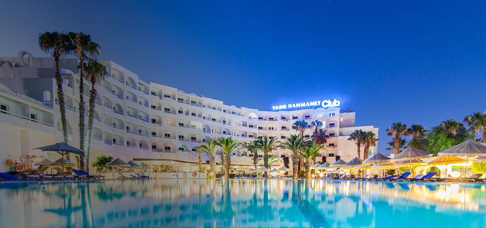 Yadis Hammamet Club – Hôtel en bord de plage à Hammamet